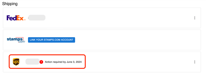 UPS Authentication & API Changes before June 3, 2024